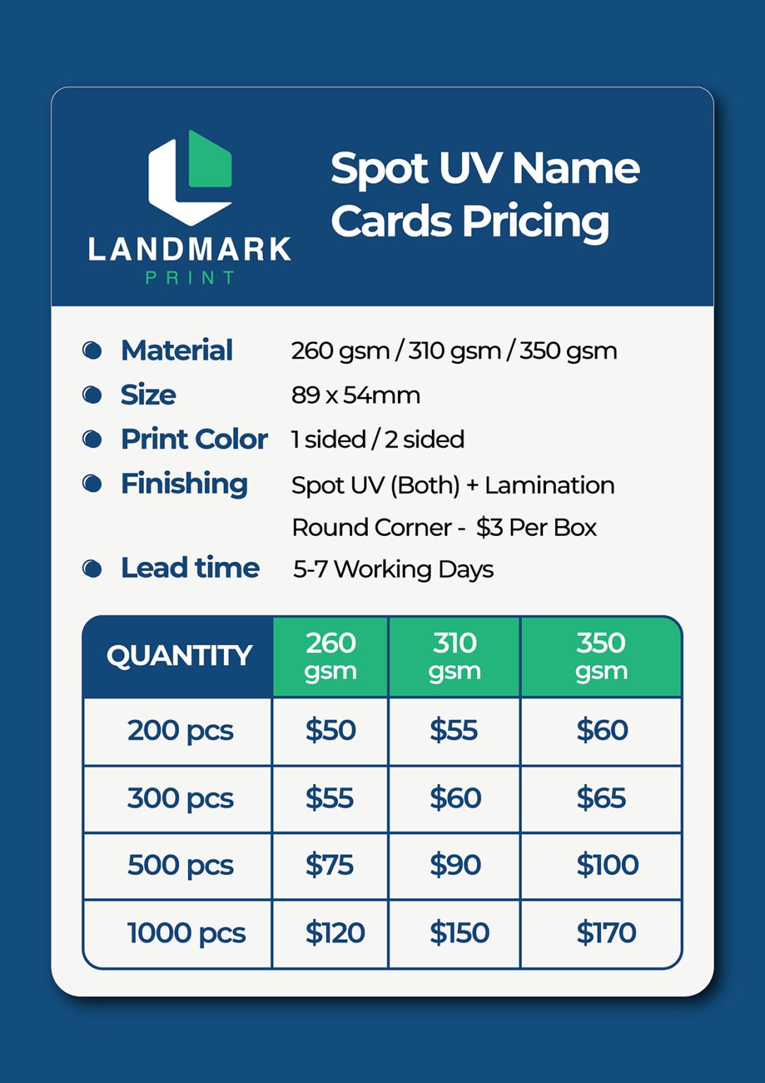 Spot UV Name Card Printing Singapore | Premium Business Cards ...