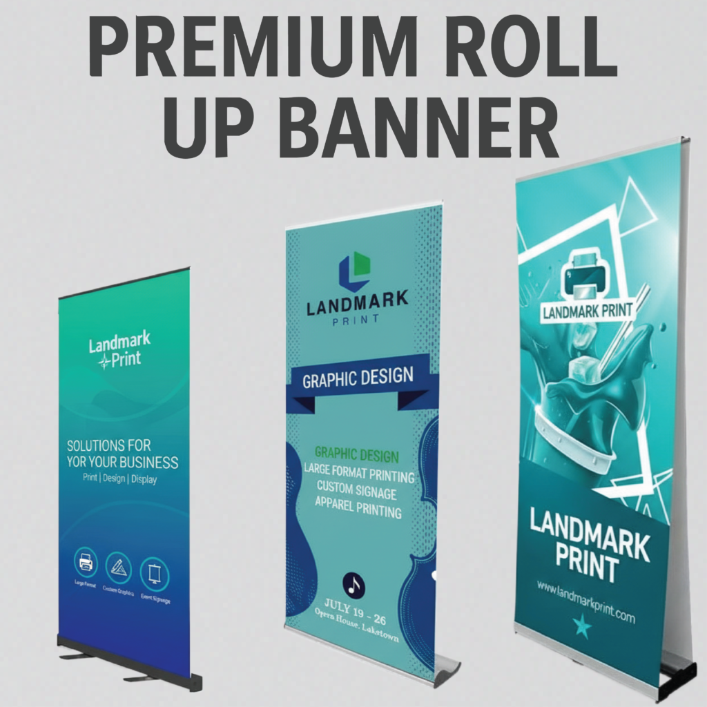 Premium Roll Up Banner Printing Singapore | High Quality Display ...
